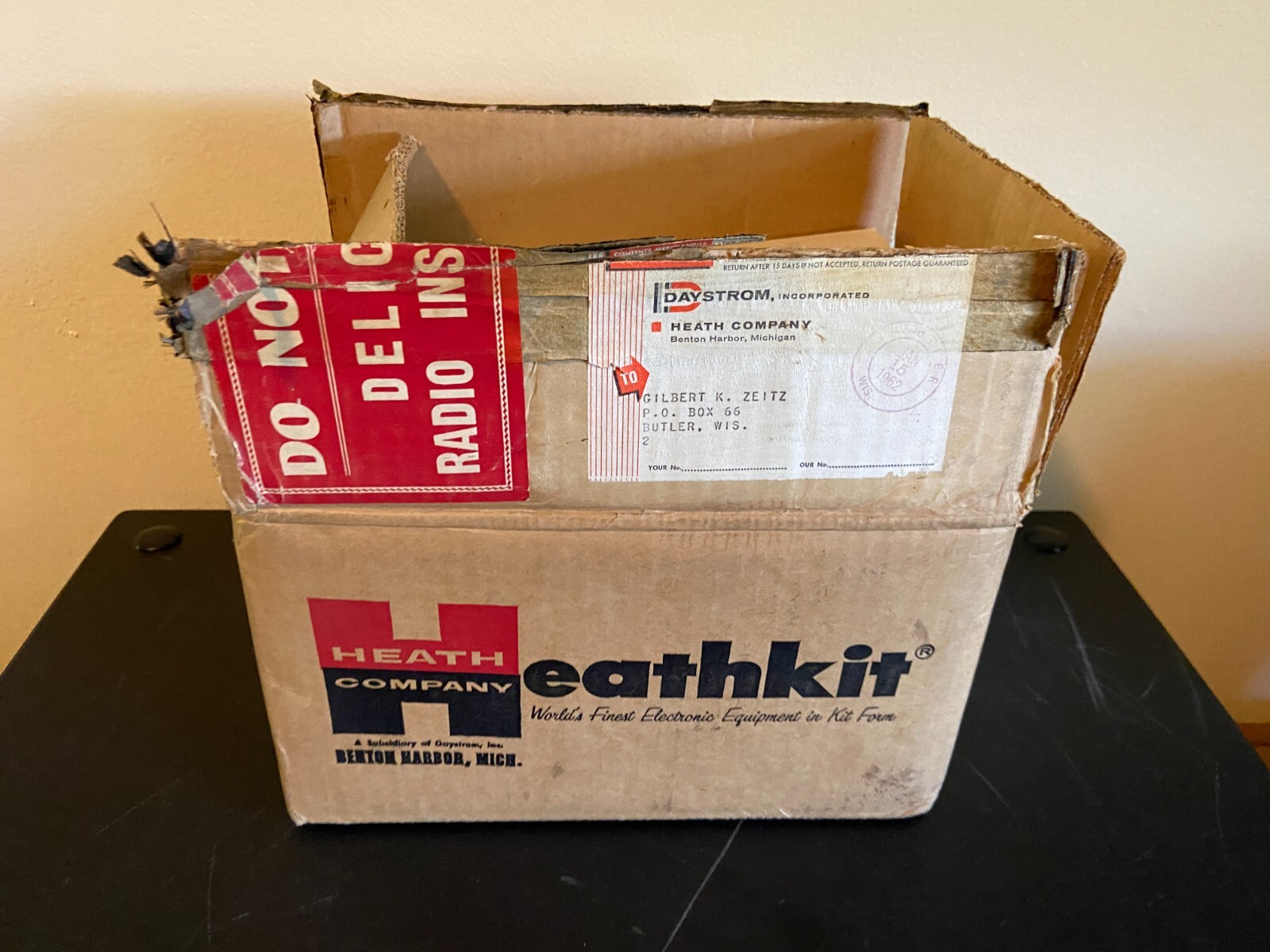 Unbuilt Heathkit AA-61 Kit Complete Amplifier w/ NOS Mullard EL84 6CA4 ...