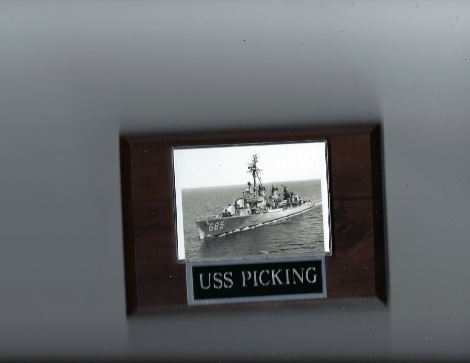 USS PICKING PLAQUE DDG-685 NAVY US USA MILITARY DESTROYER SHIP | eBay