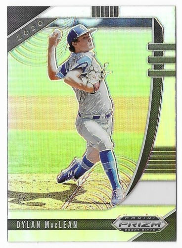Dylan MacLean 2020 Prizm Draft Picks SILVER Rookie #115 Rangers Panini Parallel | eBay
