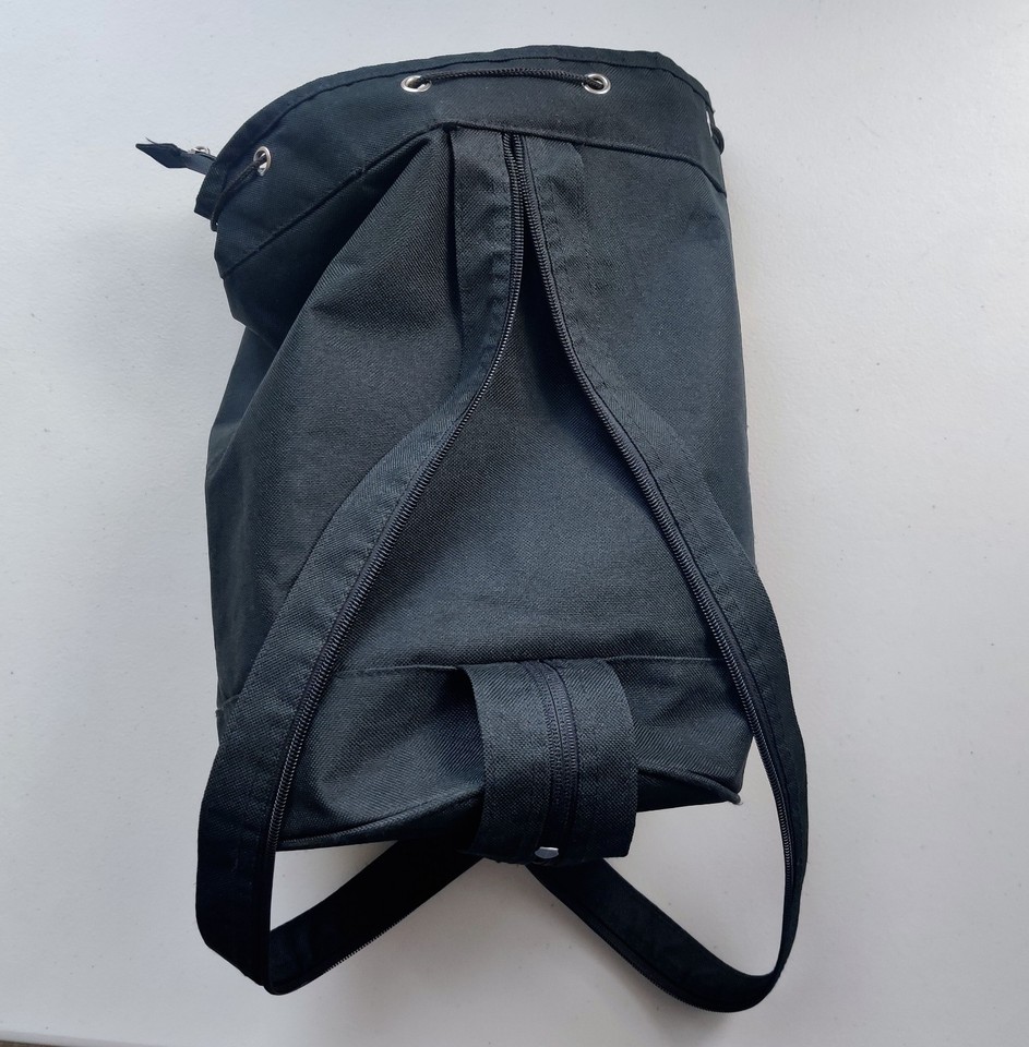 AKA Alpha Kappa Alpha Sorority Bag Black 3-Way Convertible Sling ...