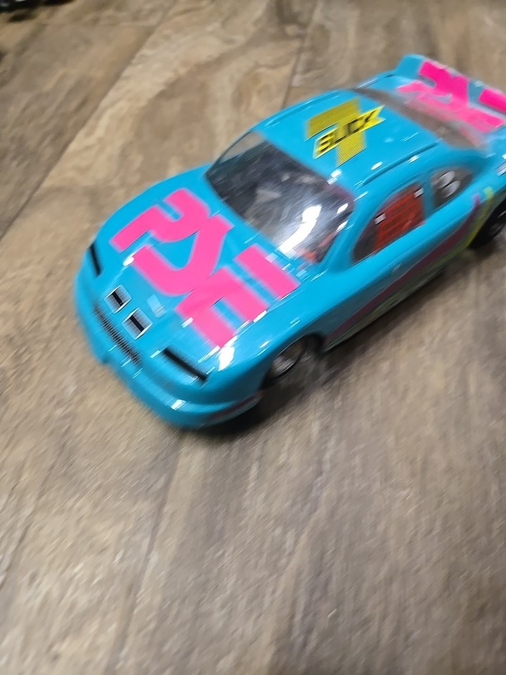 1/24 Slot Car 4"FCR Stock Car 16D Mtr Good Tires Soft And Sticky Runs ...