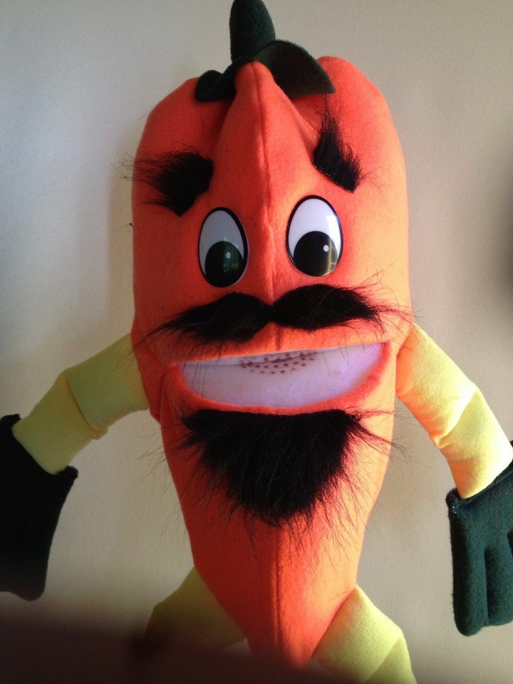 Habanero Blacklight Pepper Ventriloquist Puppet | eBay