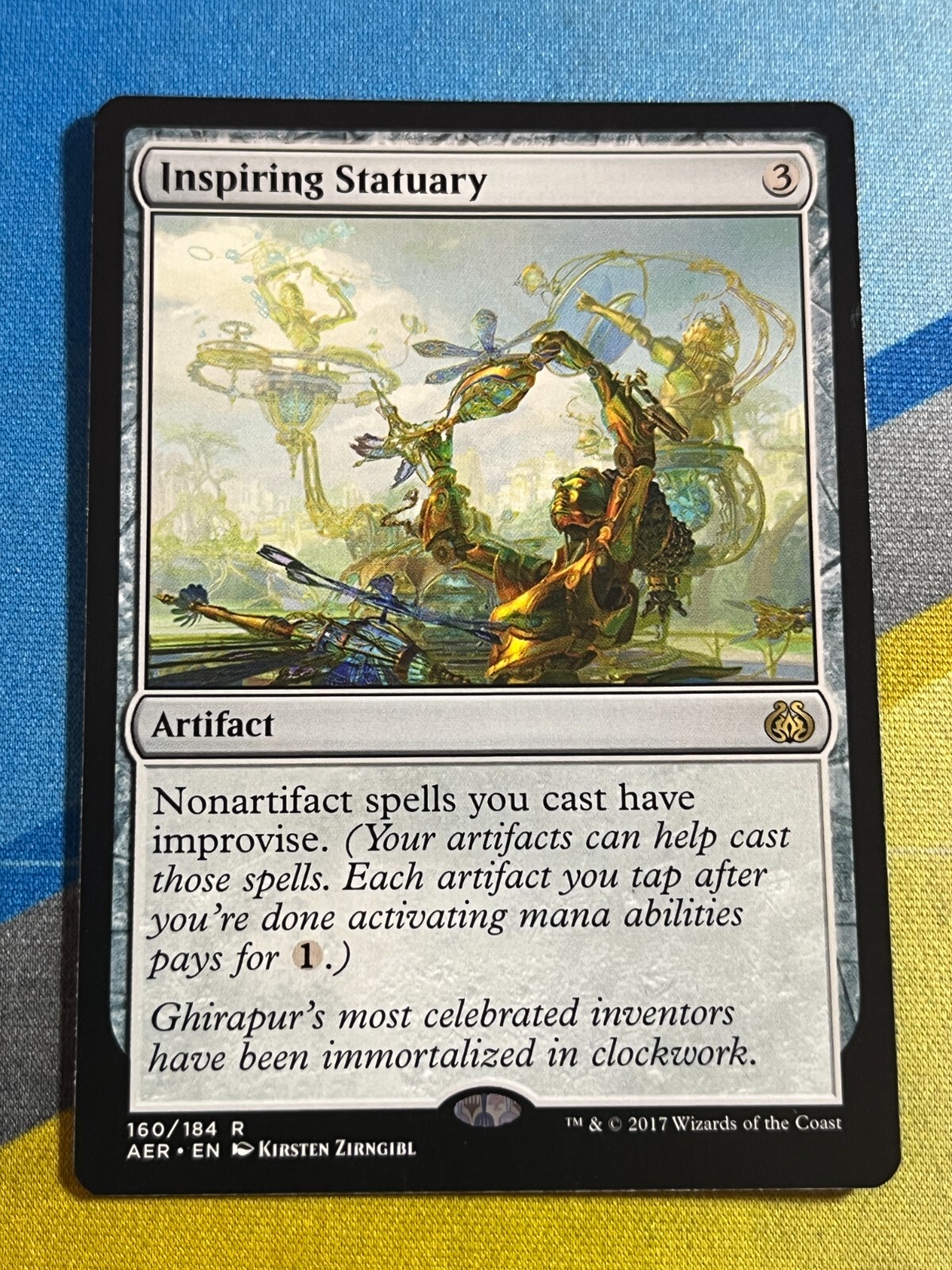 Magic the Gathering MTG Aether Revolt INSPIRING STATUARY | eBay