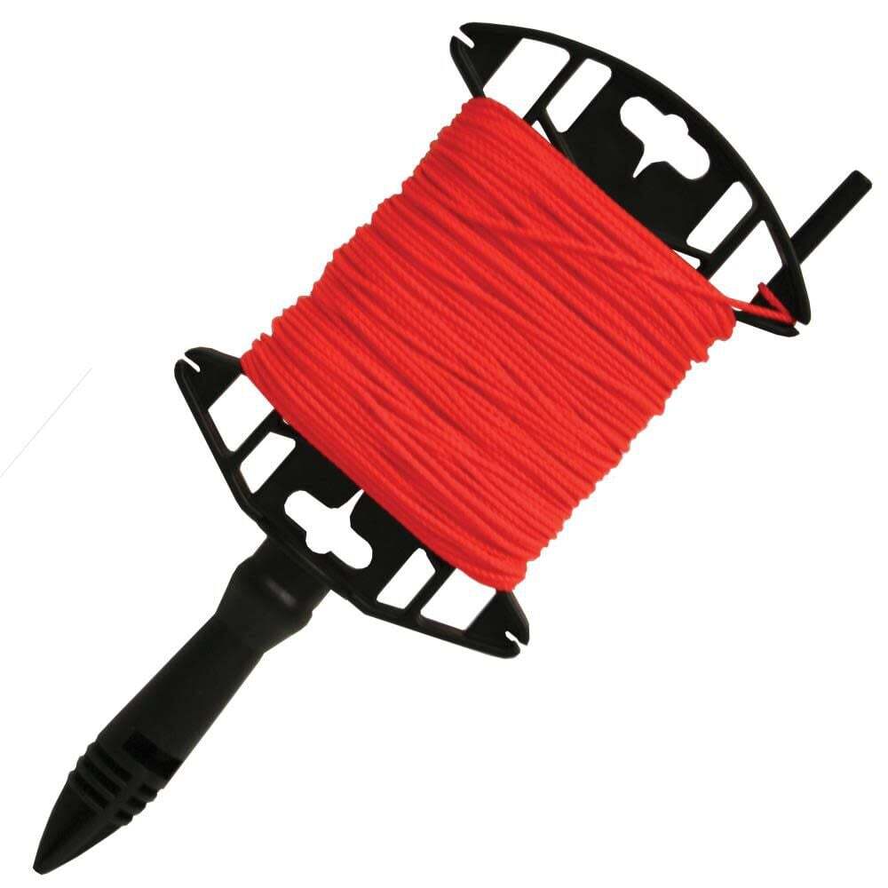 Kraft Tool Co Fluorescent Orange Braided Mason's Line - 250 Ft. Utility ...