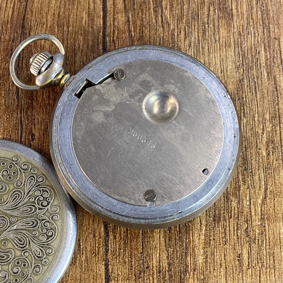 Molnija Filigree design pocket watch quartz vintage Soviet Era USSR | eBay