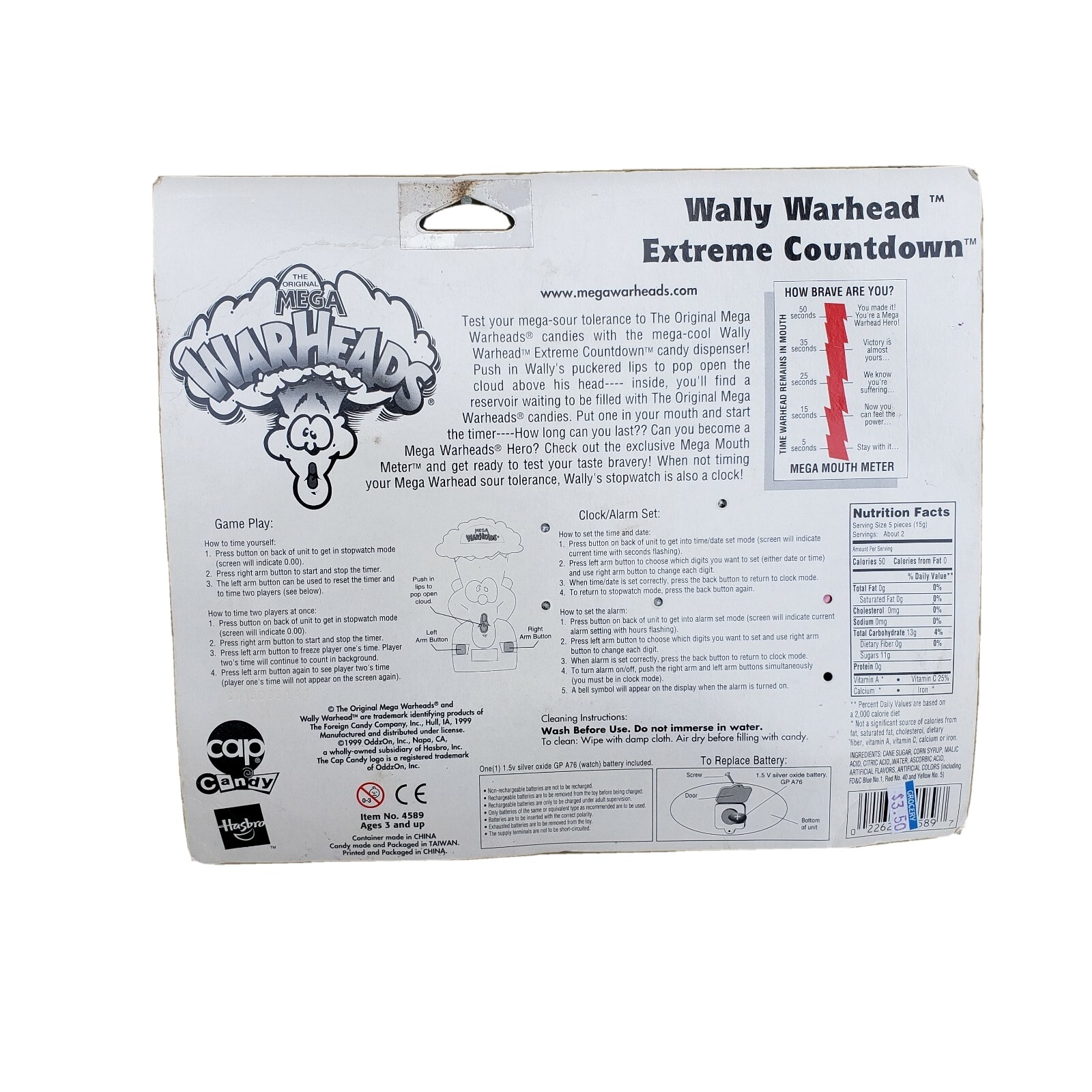 NIB - WALLY WARHEAD FIGURINE - Toy Figure Y2k 90s Vintage 2000s ...