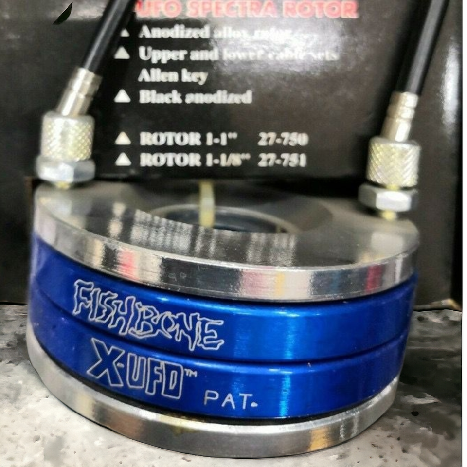 BMX Gyro Rotor System Fishbone X-UFO Old School Style 1" & 1 1/8" Size ...