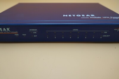 Netgear ProSafe VPN Firewall FVS318 8-Port VPN Firewall w/ Power Cord ...
