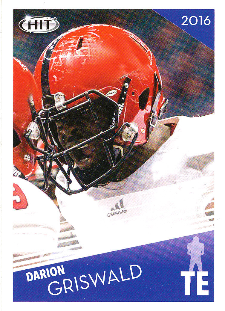 SAGE-HIT Darion Griswold RC A-STATE Arkansas State RED-WOLVES | eBay