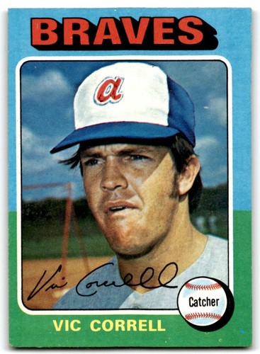 1975 TOPPS VIC CORRELL RC ATLANTA BRAVES #177 | eBay
