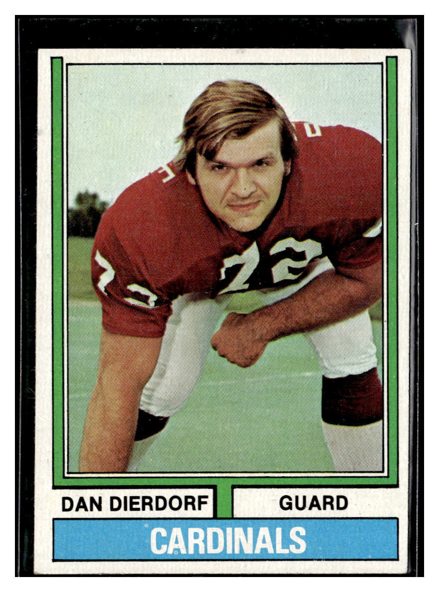 Dan Dierdorf 1974 Topps #32 St. Louis Cardinals Hall of Fame | eBay