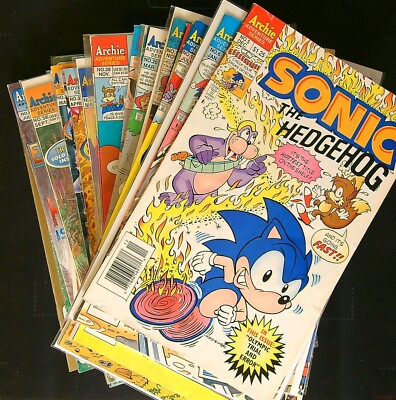 Sonic the Hedgehog Volume 2 Comic Collection - Issues 1-130 Archie | eBay