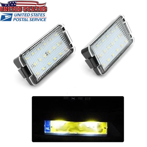 Rear Number License Lamp LEDs Assembly Plate Lights For Seat Toled ...