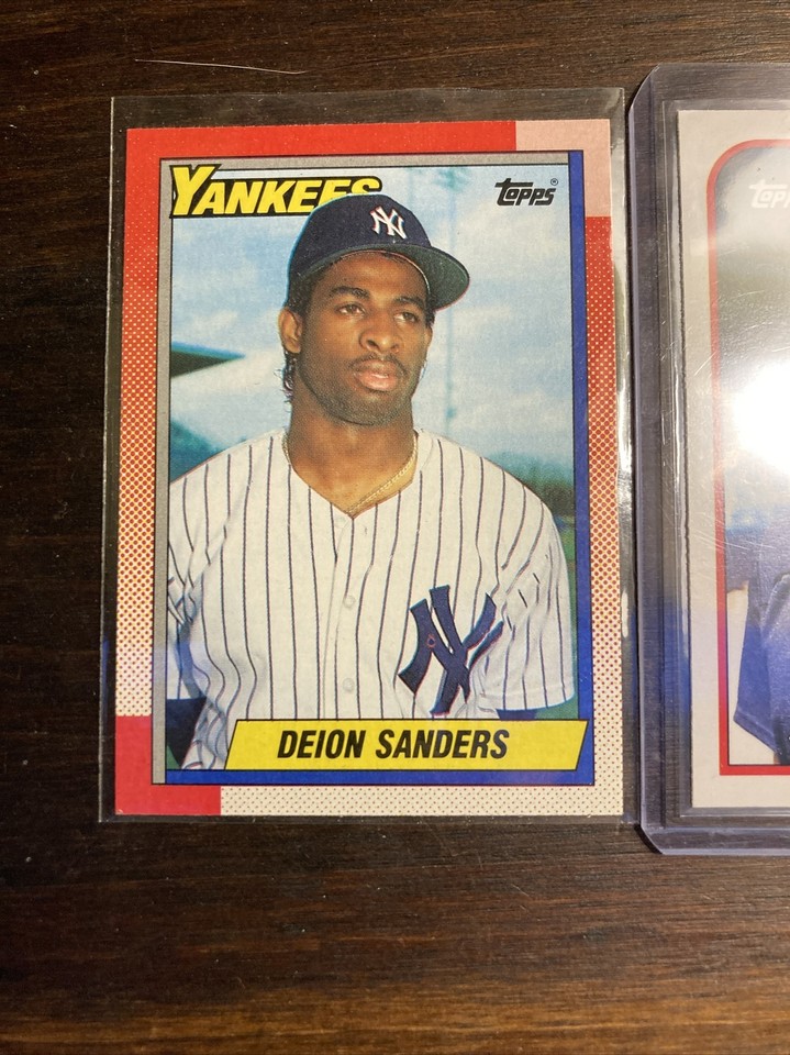 1989 TOPPS TRADED #110T DEION SANDERS ROOKIE CARD RC 1990 Topps Lot | eBay