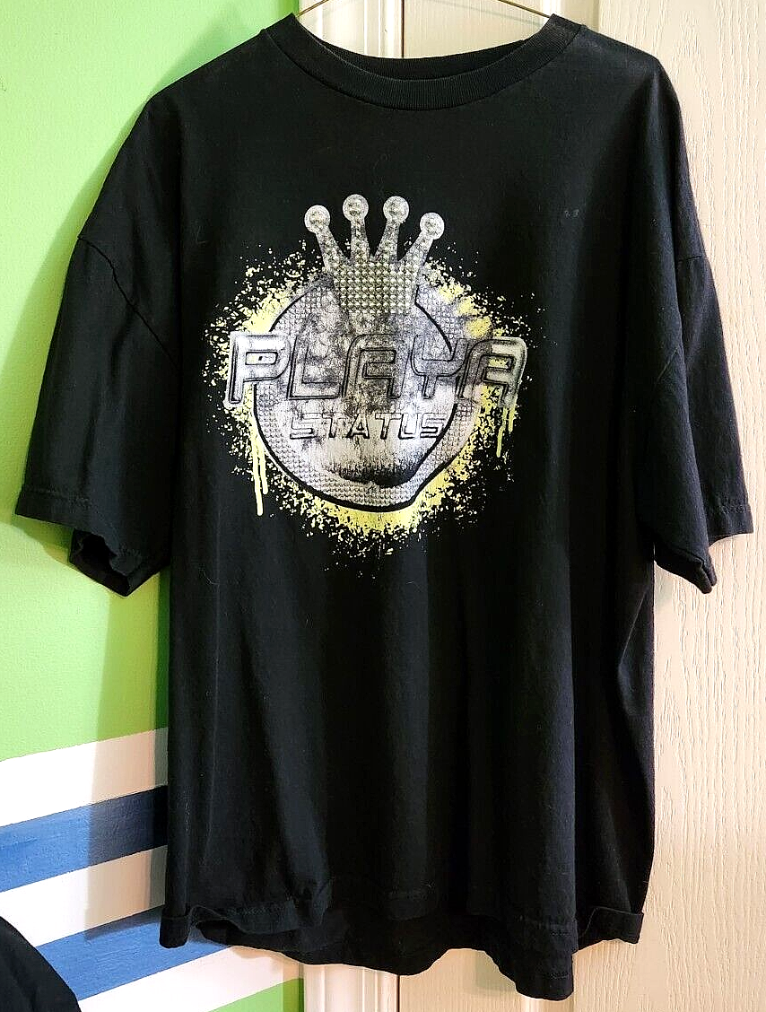 Alstyle Apparel & Activewear T-Shirt “Playa Status” Front Print SS 2XL ...