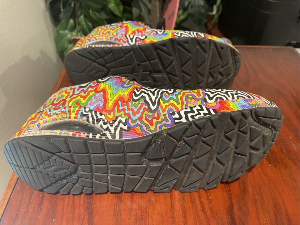 Skechers Uno Infinite Drip Multi Womens Jen Stark Athletic Sneakers ...