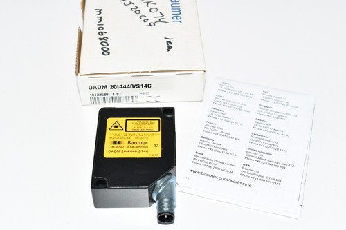 NEW Baumer OADM-20I4440/S14C LASER DISTANCE SENSOR 30-50 MM | eBay