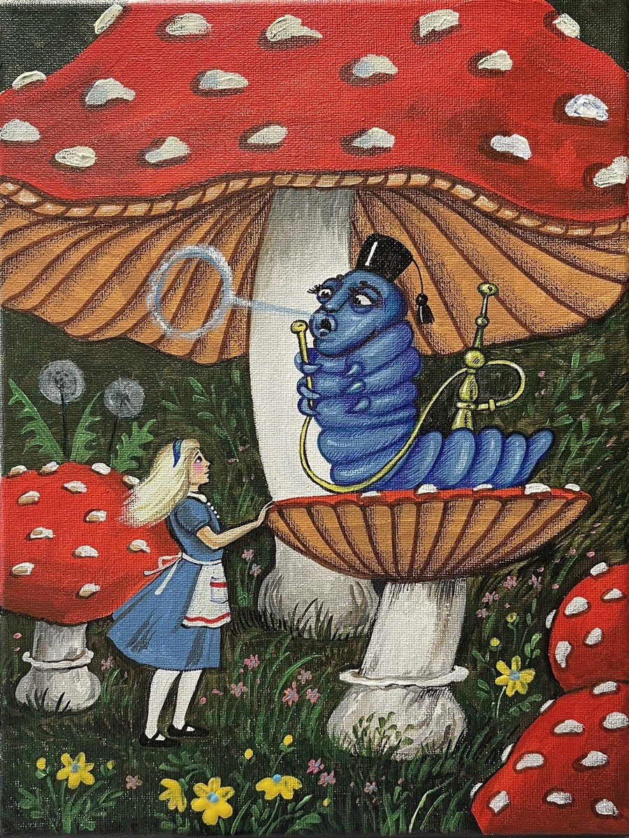 Easy Alice In Wonderland Paintings