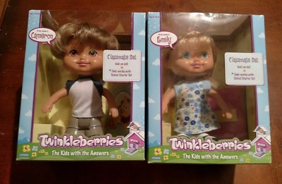 2004 TWINKLEBERRIES CAMERON EMILY CLASSMATE SET DOLL LOT MIB | eBay