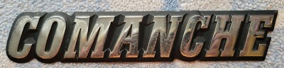 Vintage Jeep Comanche Emblem, Used | eBay
