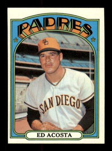 1972 Topps #123 Ed Acosta VGEX Padres 560956 | eBay