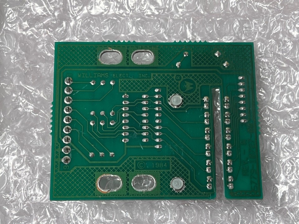 NOS Williams Star Rider STEERING PCB for laser disc game | eBay