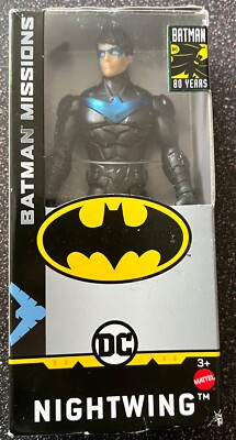 Batman Missions NIGHTWING Robin 6" Action Figure (Mattel, 2018) DC ...