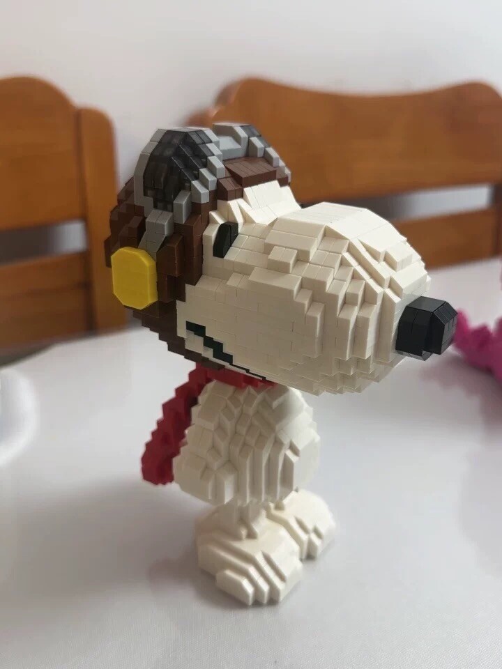 Peanuts Snoopy Magic Blocks， 1415 Pcs Mini Building Blocks Challenging ...
