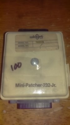 Vintage Widget World Mini-Patcher 232-Jr Modem Terminal Interface 12A W ...