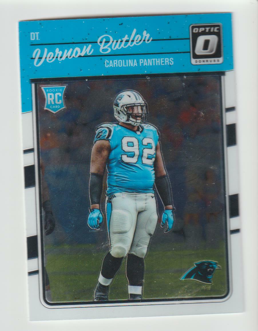 2016 Donruss Optic #144 Vernon Butler rookie card, Carolina Panthers | eBay