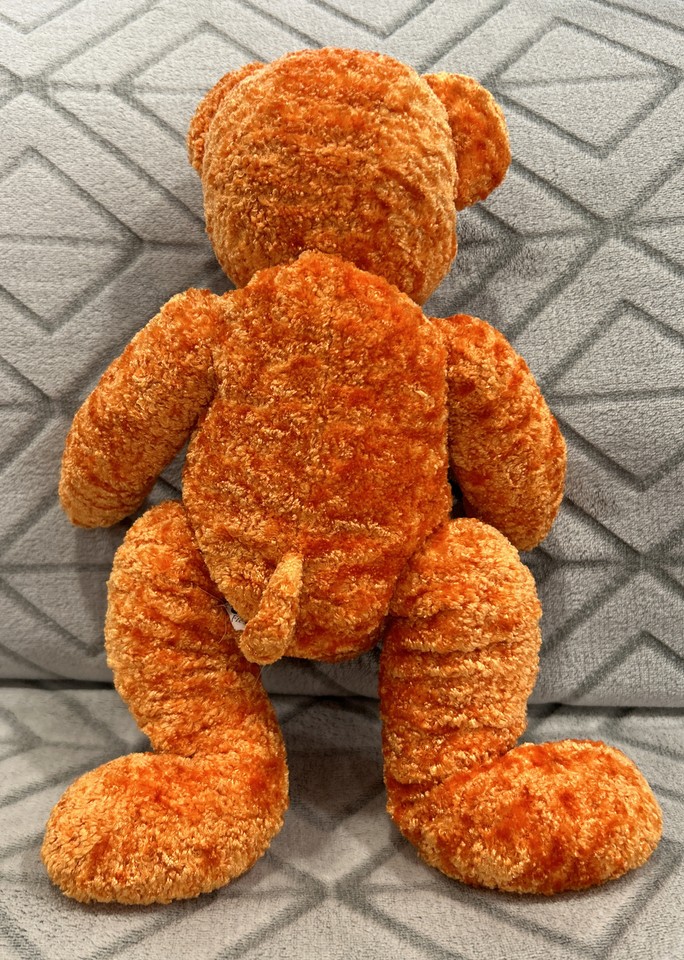 Fiesta Foo Forever Orange 14” Plush Bear "Young Forever" Stuffed Animal ...
