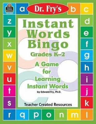 Instant Words Bingo, Grades K-2 : A Game for Learning Instant Wor | eBay