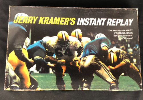 Vintage Jerry Kramer's Instant Replay Football Board Game | eBay