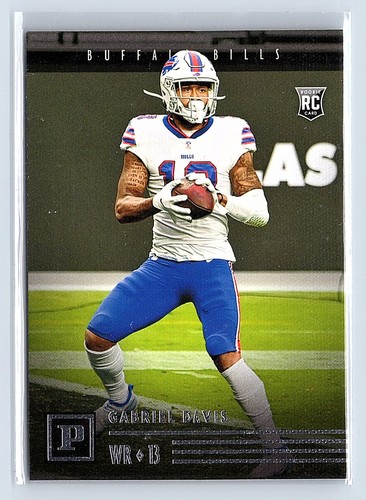 2020 Panini Chronicles Rookie Gabriel Gabe Davis Buffalo Bills RC PA-28 ...