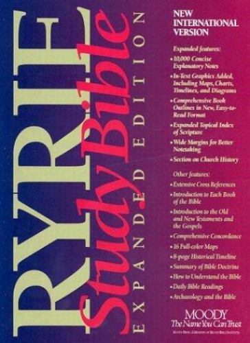 Ryrie Study Bible by Charles C. Ryrie (1994, Leather) for sale online ...