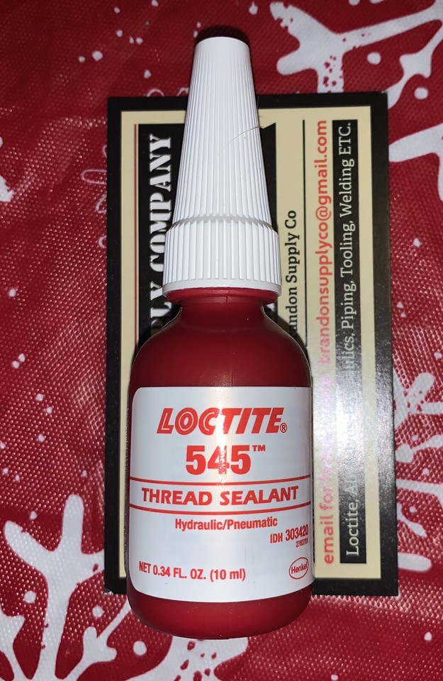 GENUINE USA Loctite 545 10ml Thread Sealant 303420 EXP 01/25 FREE ...