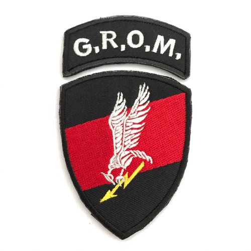 NEU! GROM PATCH KLETT POLEN SPEZIALEINHEIT POLAND POLSKA SPECIAL FORCES ...
