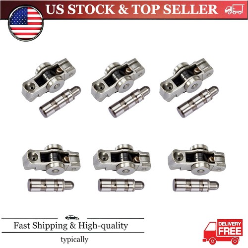 6x Intake Valve Lifter & Rocker Arm Kit For 2016-24 5047979AA 5047896AD ...