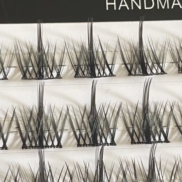 Fake Eyelash D Curl 16mm Cluster Lash & Fake Eyelash Applicator For ...