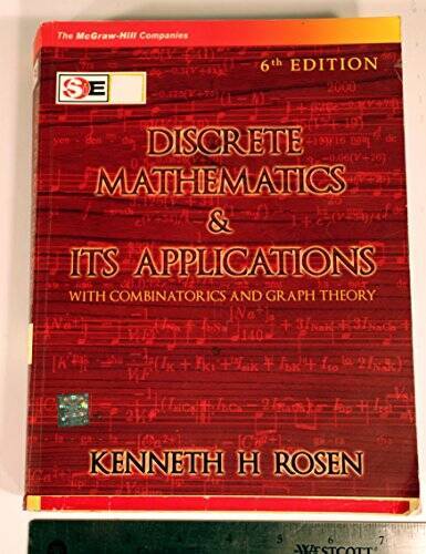 Discrete Mathematics and Its Applications - Paperback - VERY GOOD ...
