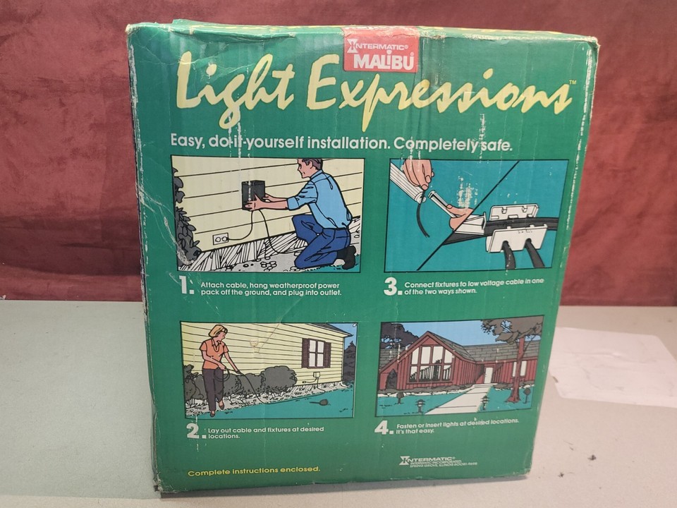 Intermatic Malibu Light Expressions 13 Tier Wired Outdoor Lights w ...