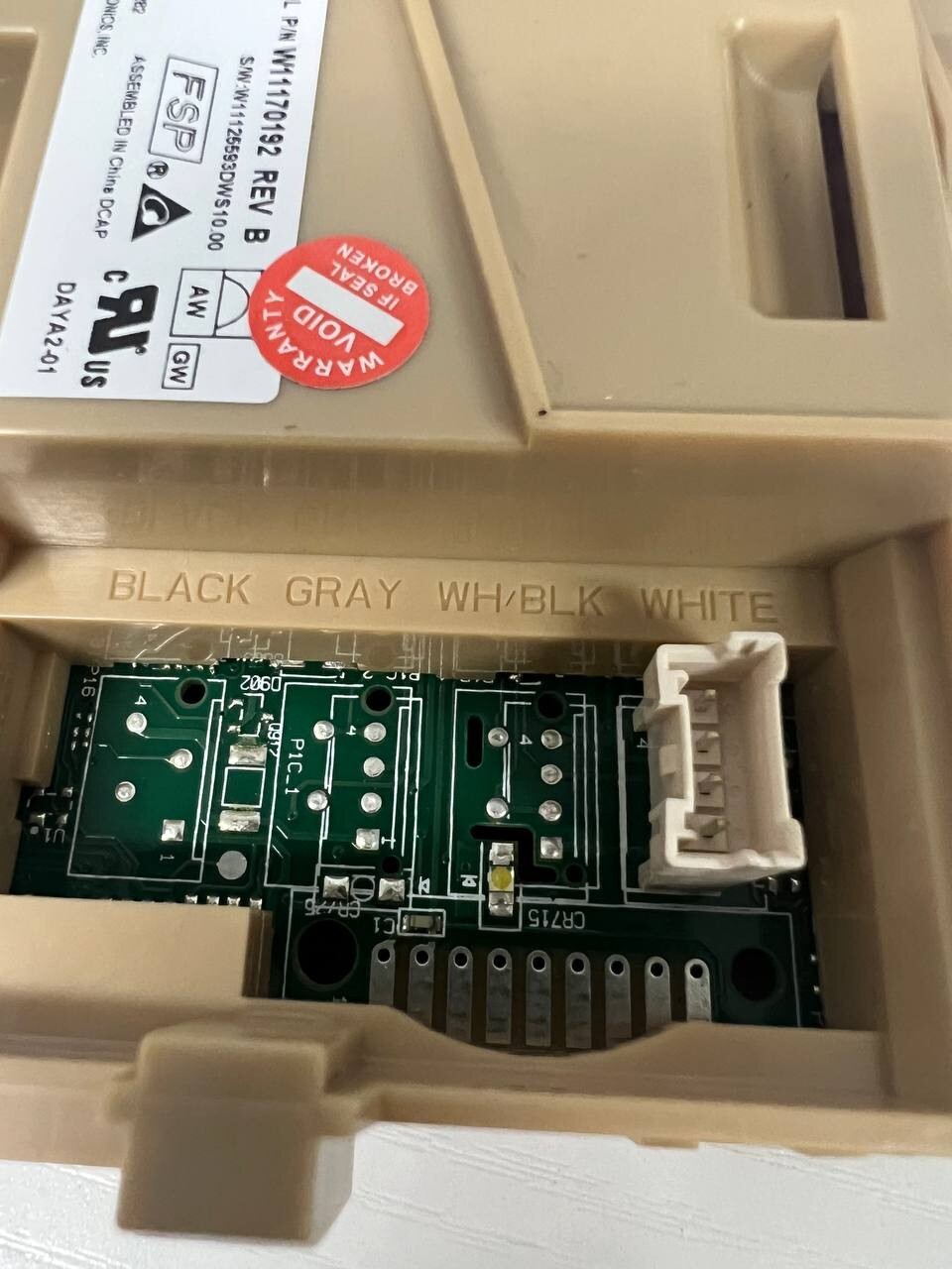 Genuine OEM Whirlpool Cntrl-elec W11305308 for sale online | eBay