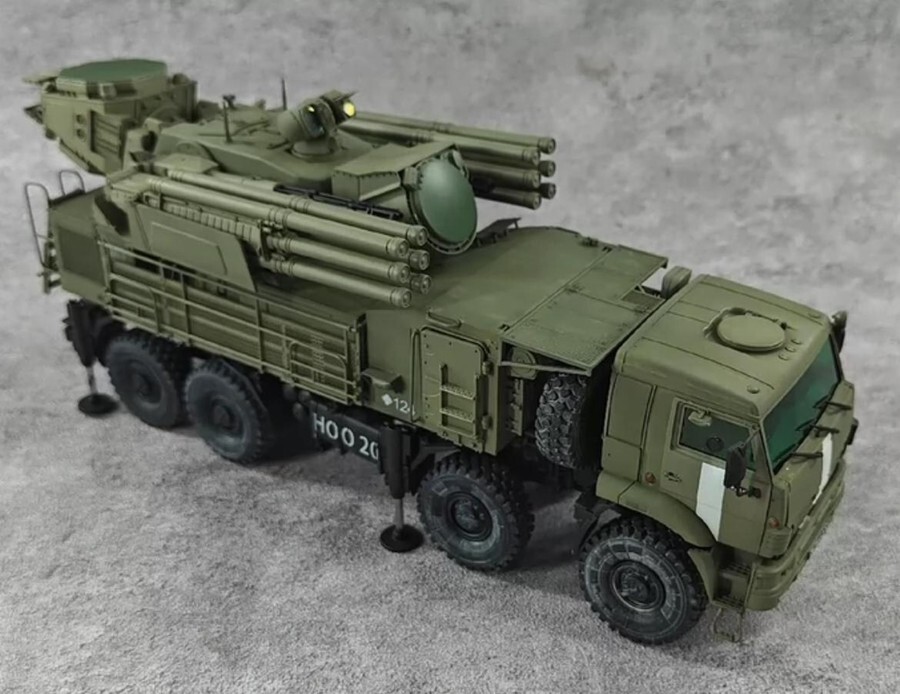 1:35 Russian Pantsir-S2 Pro built Finished Display Model ( Tiger Model ...