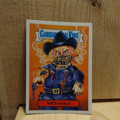 2018 Garbage Pail Kids: WES WORLD . 5a Of 5 MODERN SCI-FI. . B2 | eBay