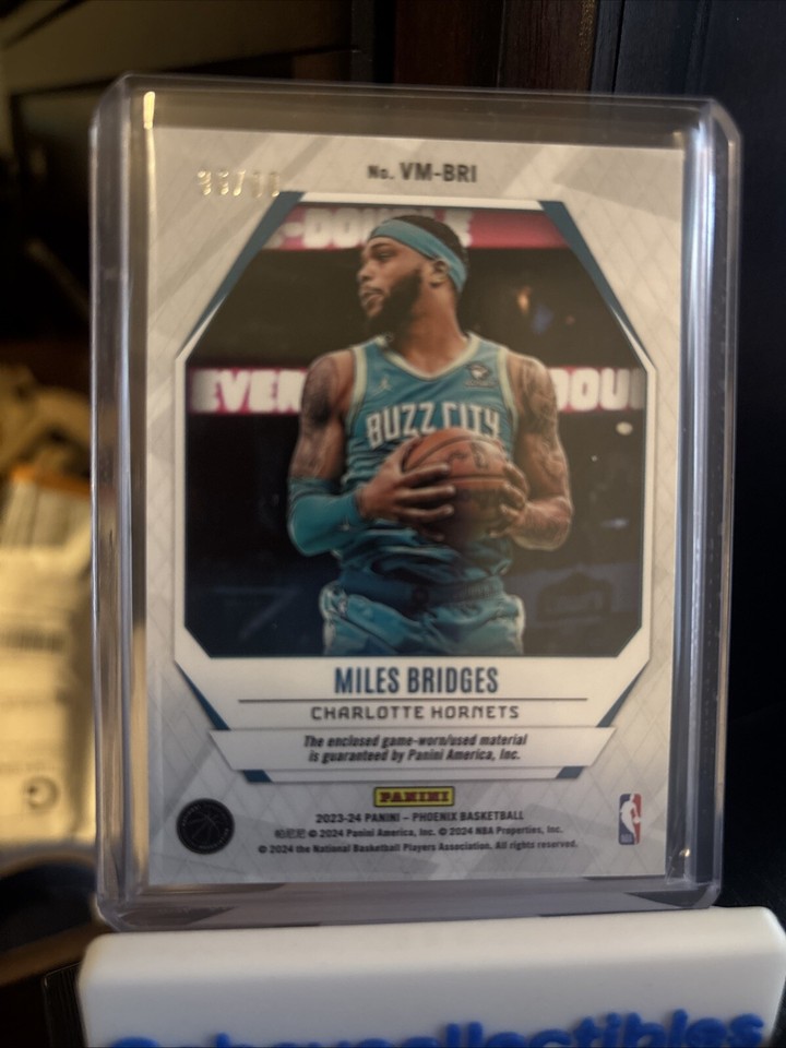 2023 Phoenix NBA #VM-BRI Miles Bridges Purple Patch /99 | eBay