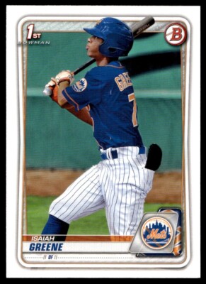 2020 Bowman Draft Isaiah Greene G273 New York Mets #BD-77 | eBay