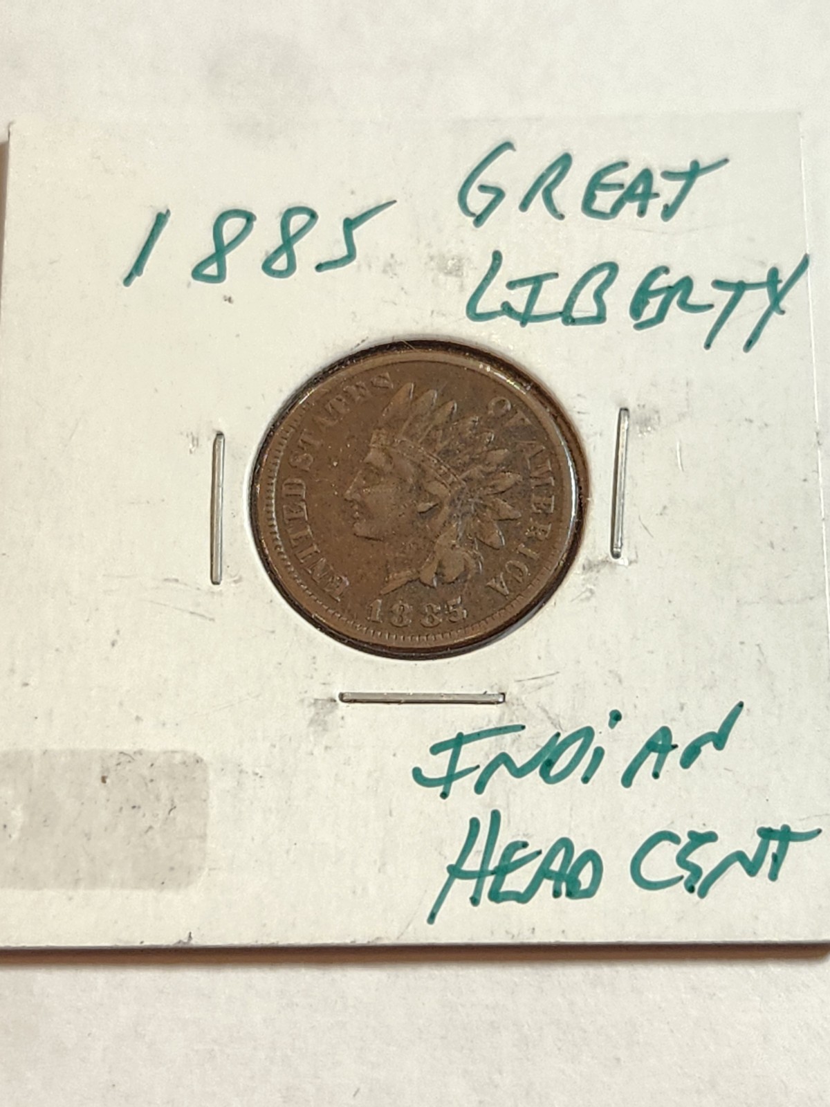 1885 GREAT LIBERTY INDIAN HEAD CENT RARE | eBay