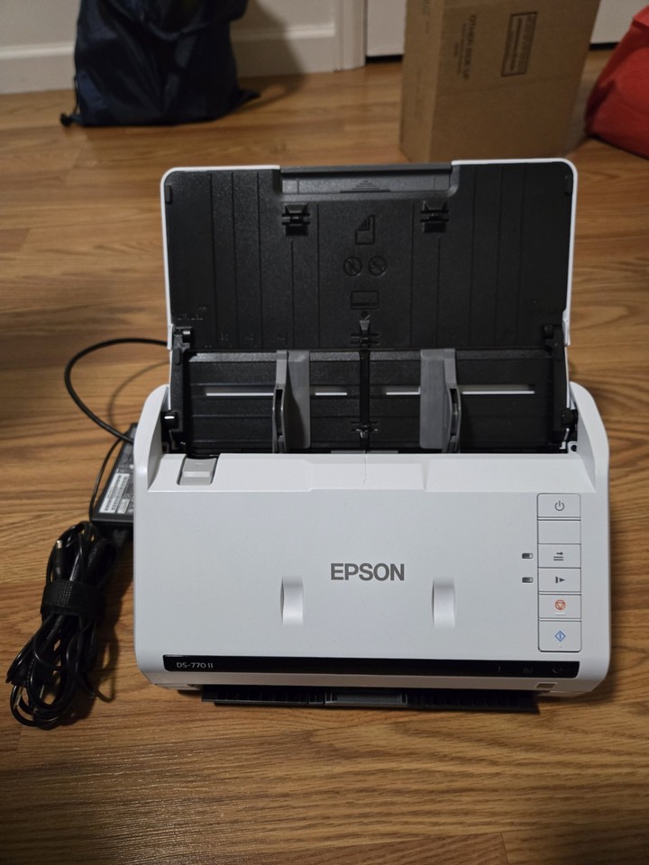 Epson DS-770 II Color Duplex Document Scanner | eBay