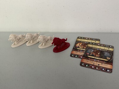 Descent Journeys In The Dark Barghest Miniature Figures & Monster Cards ...