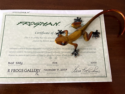 Tim Cotterill Frogman "EDDY" Gecko | eBay